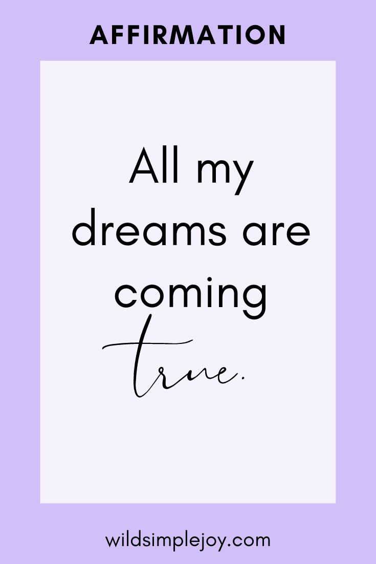 60 Success Affirmations to Smash Your Goals! – Wild Simple Joy