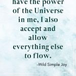 42 Affirmations for Acceptance, Allowance, and Flow – Wild Simple Joy