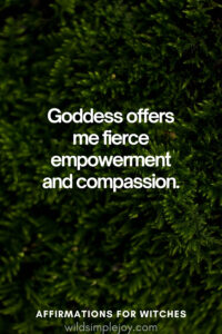 66 Powerful, Witchy Affirmations for Your Daily Magick – Wild Simple Joy