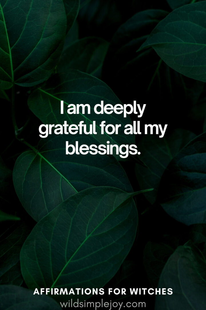 66 Powerful, Witchy Affirmations for Your Daily Magick – Wild Simple Joy