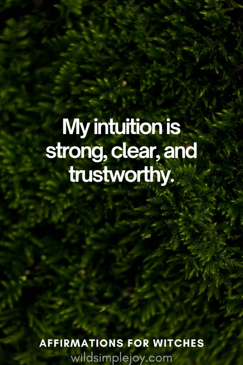 66 Powerful, Witchy Affirmations for Your Daily Magick – Wild Simple Joy