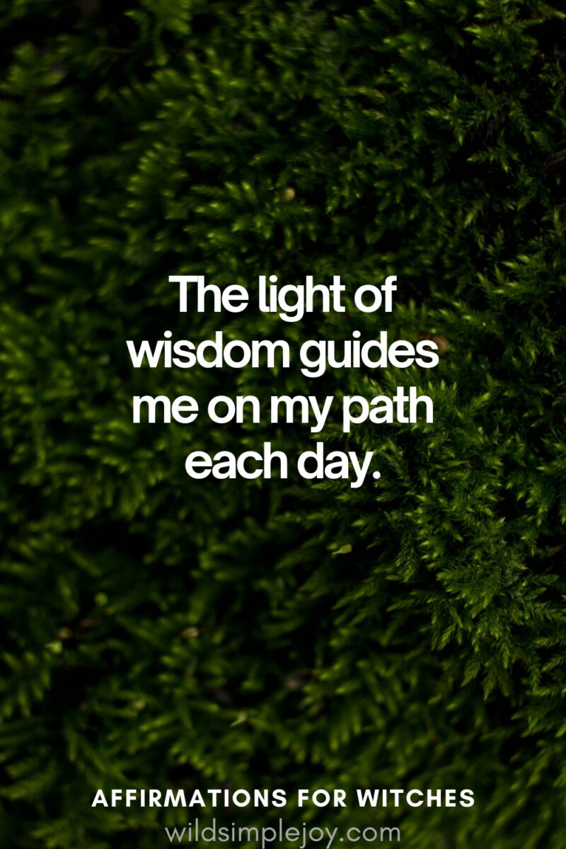 66 Powerful, Witchy Affirmations for Your Daily Magick – Wild Simple Joy