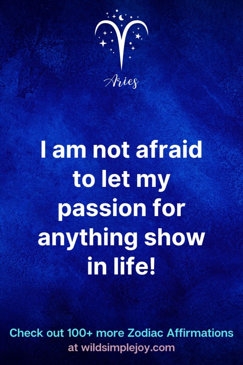 30 Positive Affirmations for Aries to Balance Passion and Objectivity ...