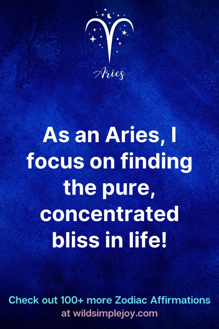 30 Positive Affirmations for Aries to Balance Passion and Objectivity ...
