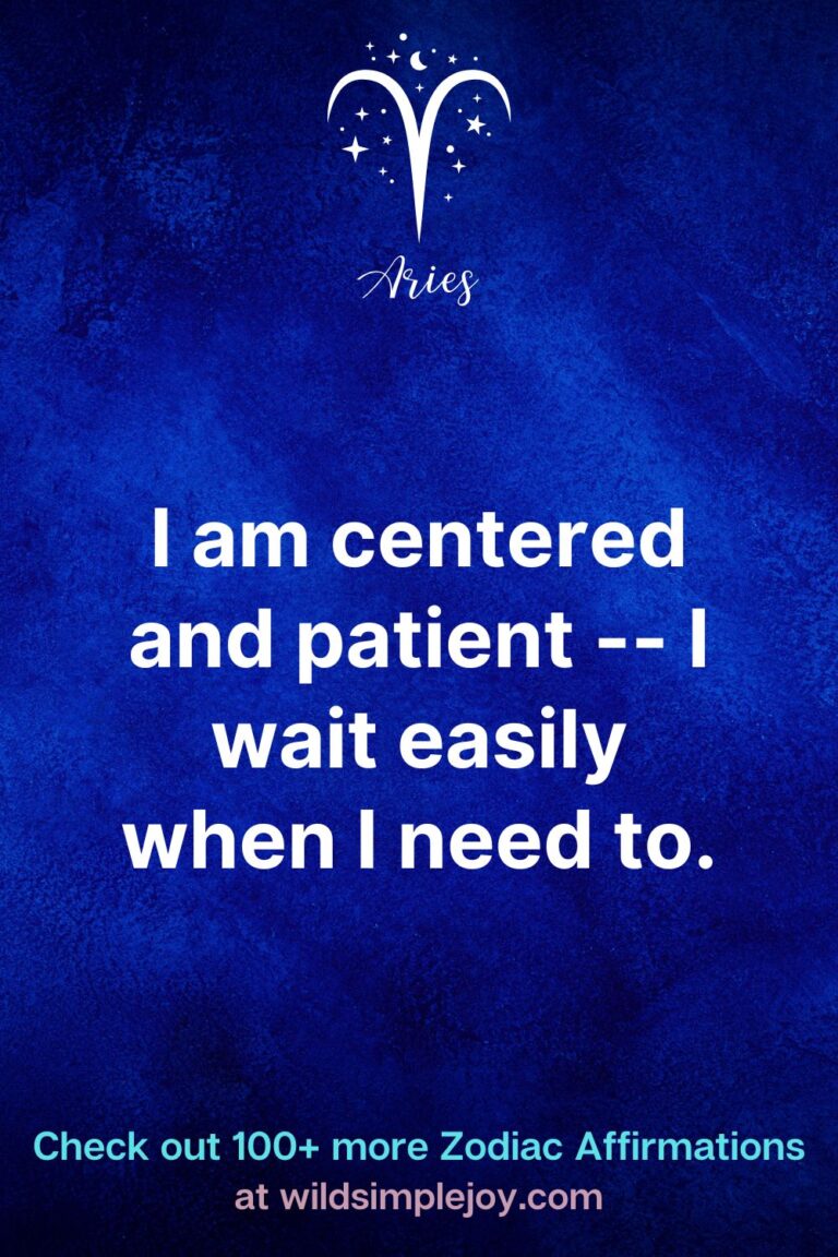 30 Positive Affirmations for Aries to Balance Passion and Objectivity ...