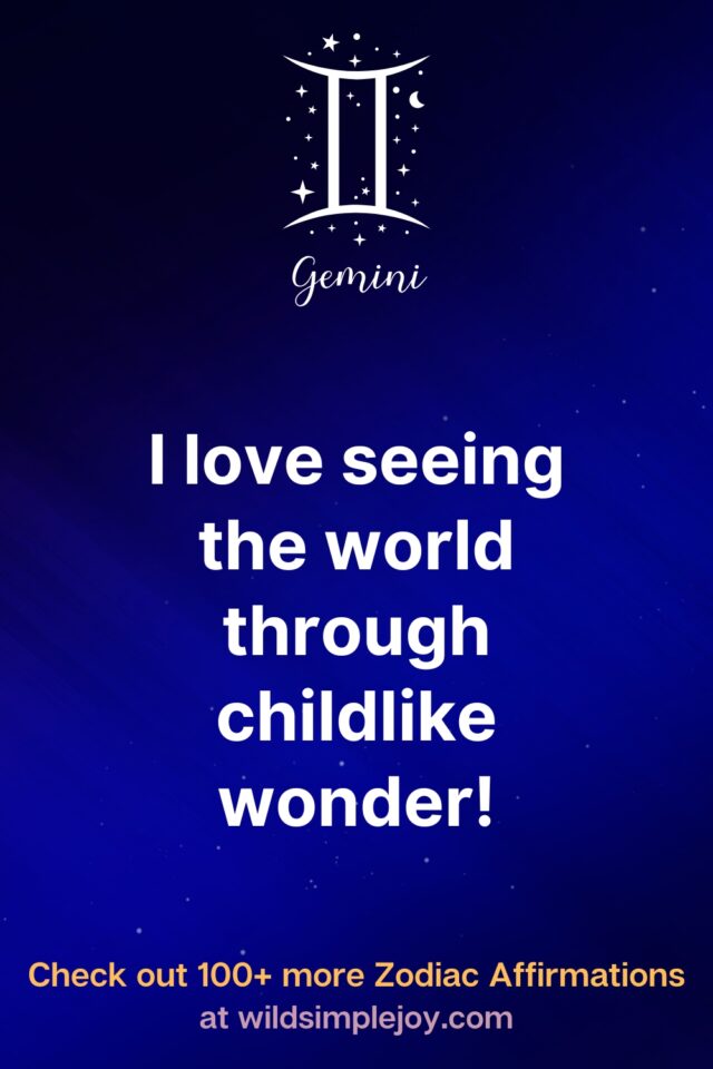 30 Positive Affirmations for Geminis to Merge the Two Sides – Wild ...