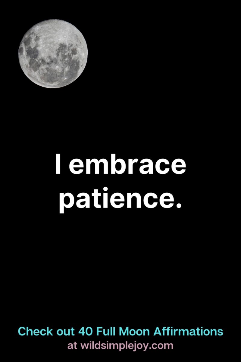 40 Full Moon Affirmations for Reflection and Manifestation – Wild ...