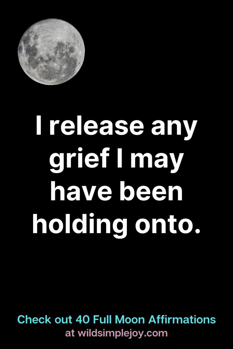 40 Full Moon Affirmations for Reflection and Manifestation – Wild ...