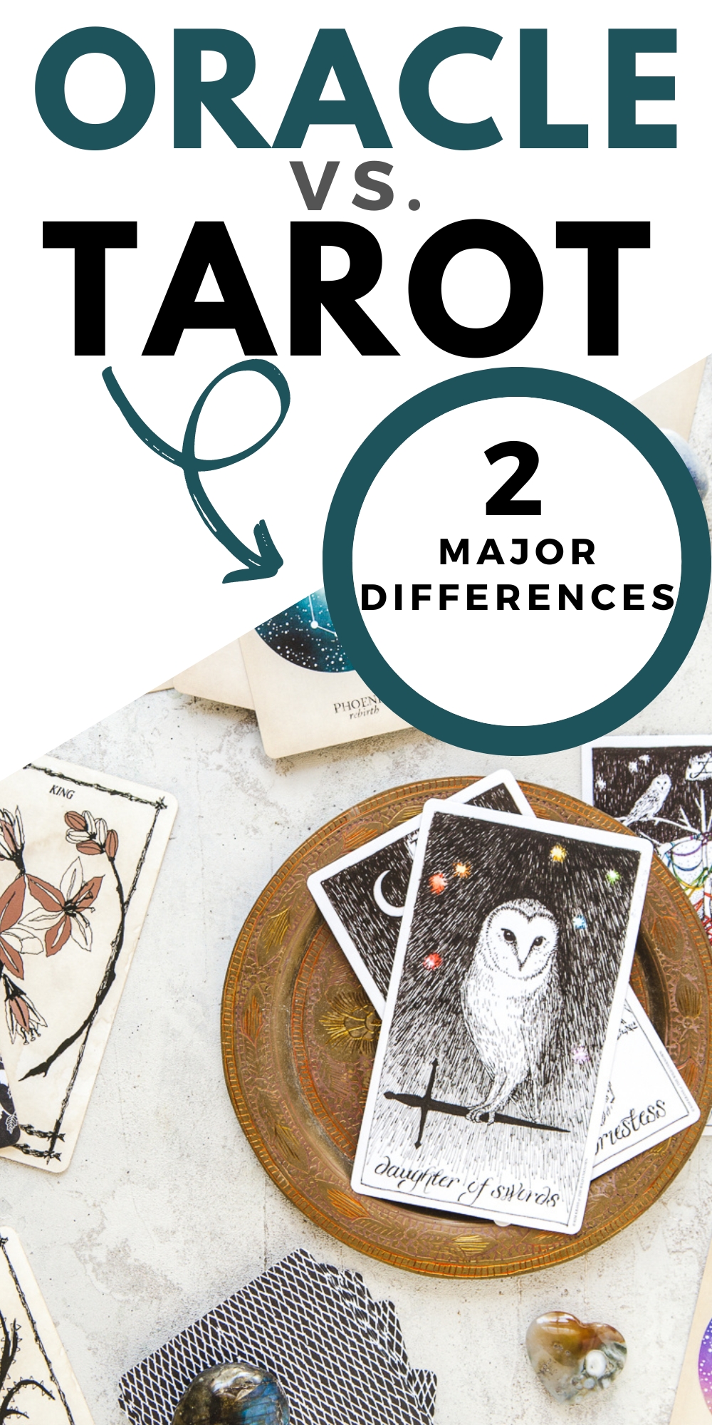 Oracle vs. Tarot Cards: The Difference Between Them – Wild Simple Joy