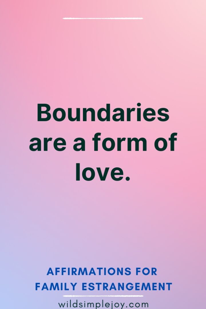 50 Affirmations for Family Estrangement and Moving Forward – Wild ...