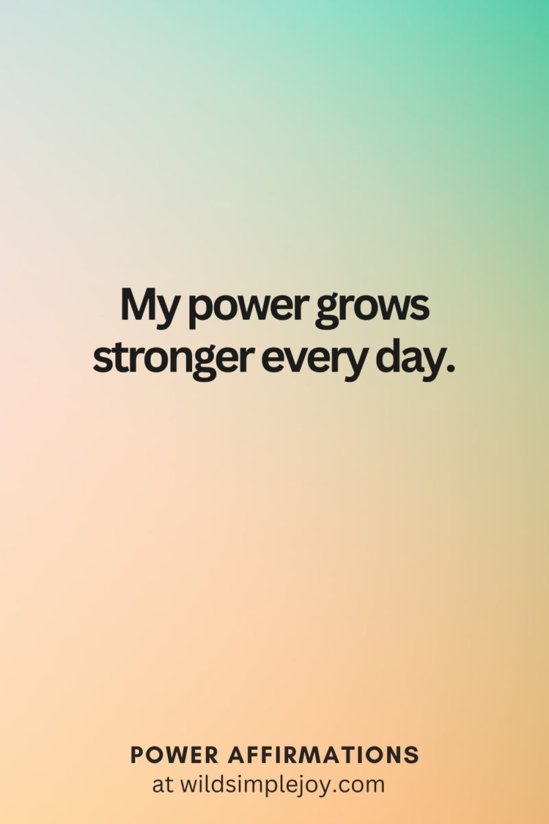 70 Power Affirmations to Increase Your Influence Over The World – Wild ...